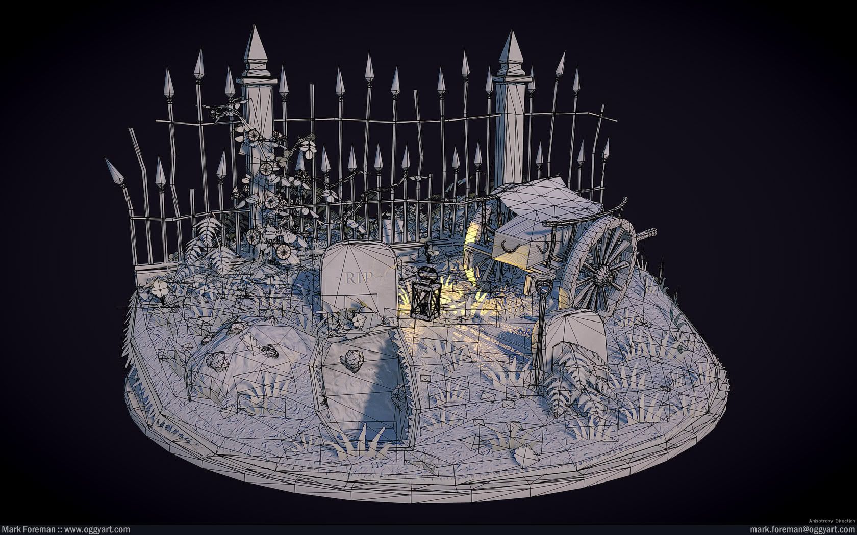 Fantasy Graveyard Mini Scene - Page 2 - Level Design - Mapcore
