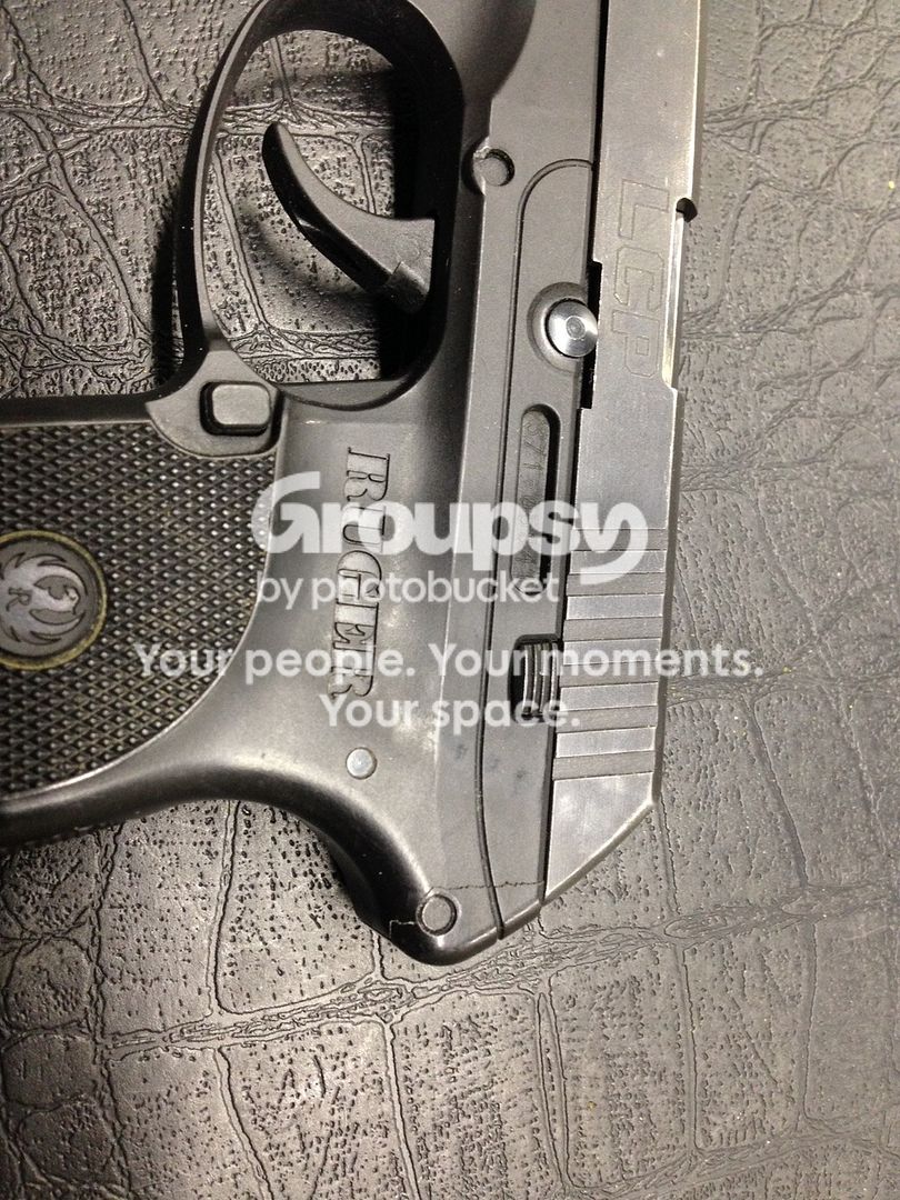 Ruger LCP frame cracked | FN Herstal Firearms