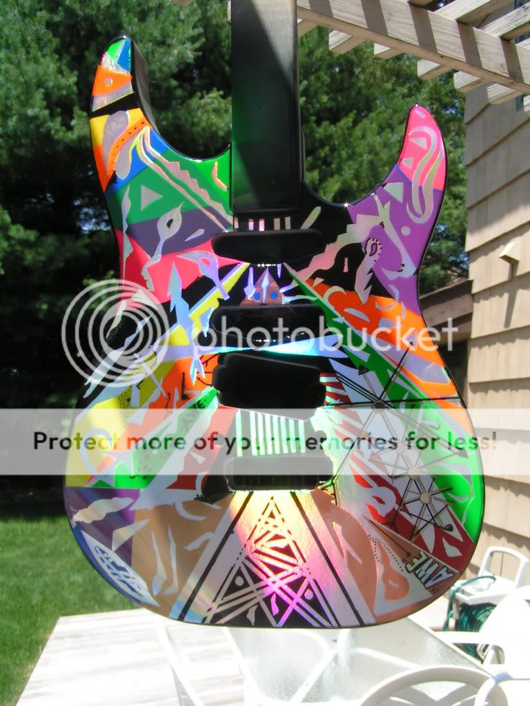 Custom Holo and paint finishes.Pics.Ideas? | Ibanez JEM Forum