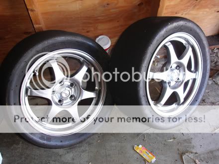 Bilstein PSS9 Coilovers, 15" Flik wheels w/ 22" slicks, 5 gallons of ...