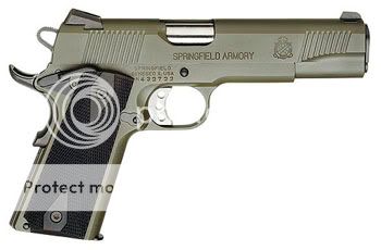 WTS:Springfield Armory loaded 1911 .45PX9609L in OD Green - Calguns.net