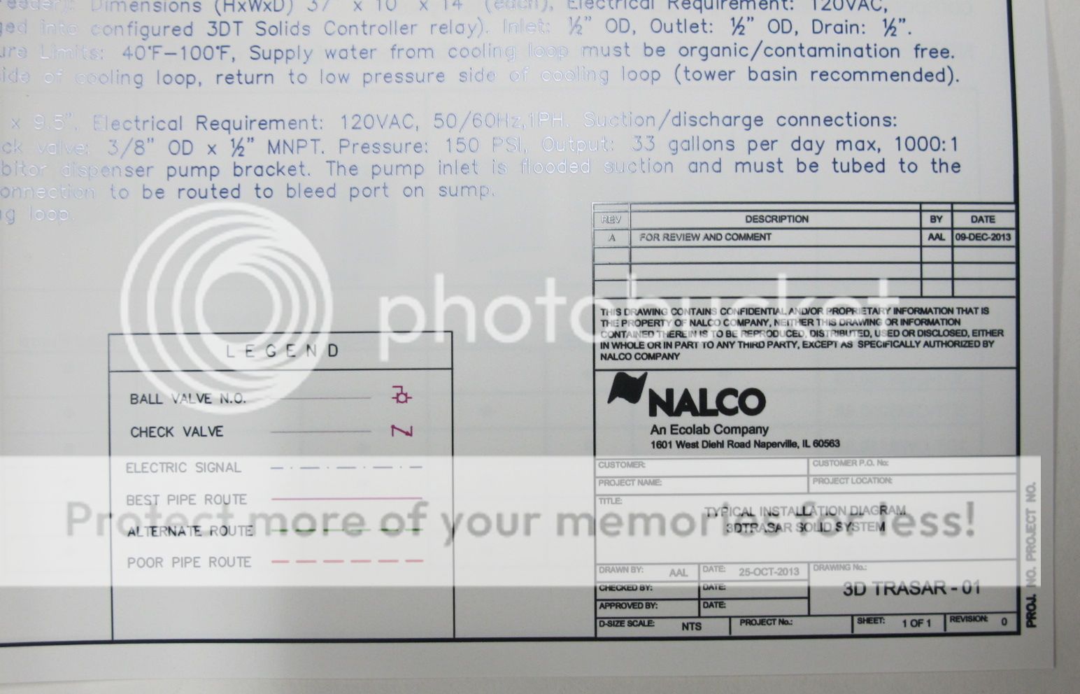 NEW Ecolab Nalco 3D TRASAR Solid Cooling Water COMPLETE System Panel ...