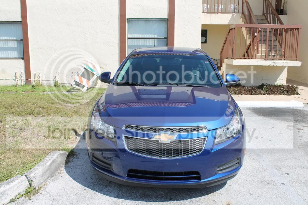 Window Tint on the blue topaz Cruze | Chevrolet Cruze Forums