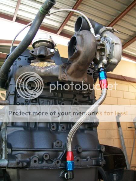 FS: 4cyl oil pan, oil return line, t3 drain flange | VW Vortex ...