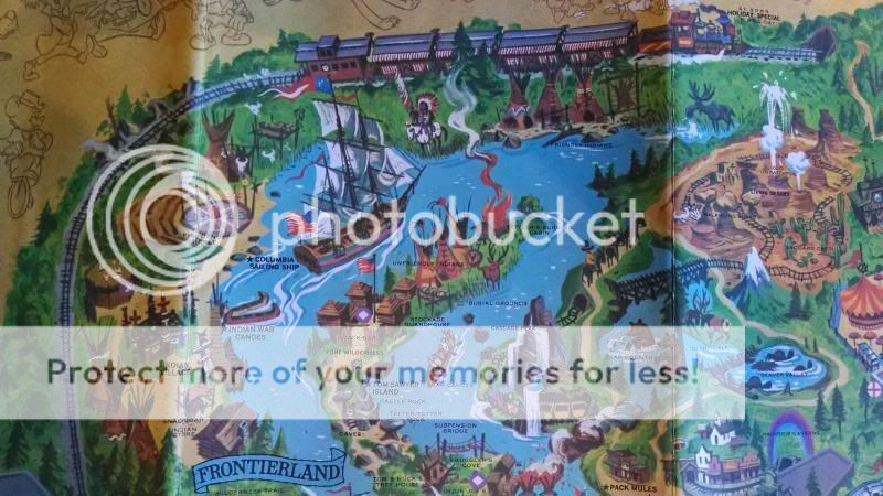 Old Disneyland Souvenir maps (1968, 198?, 1998, 2001(DCA)) LOTS OF PICS ...
