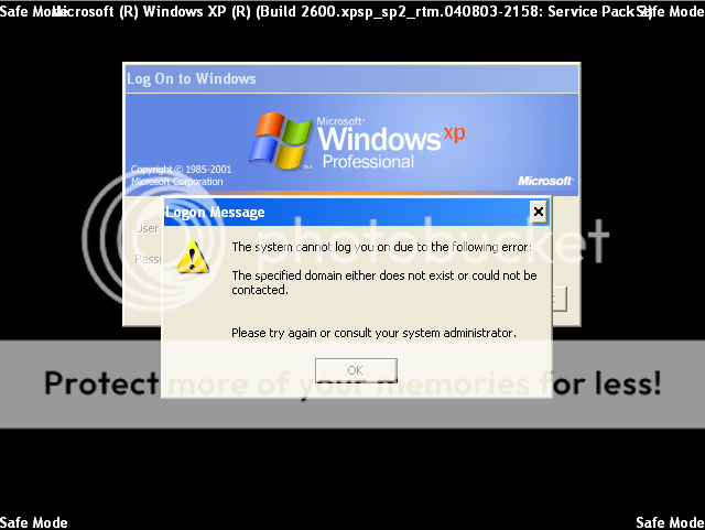 Cannot login to Windows XP Professional - RedFlagDeals.com Forums