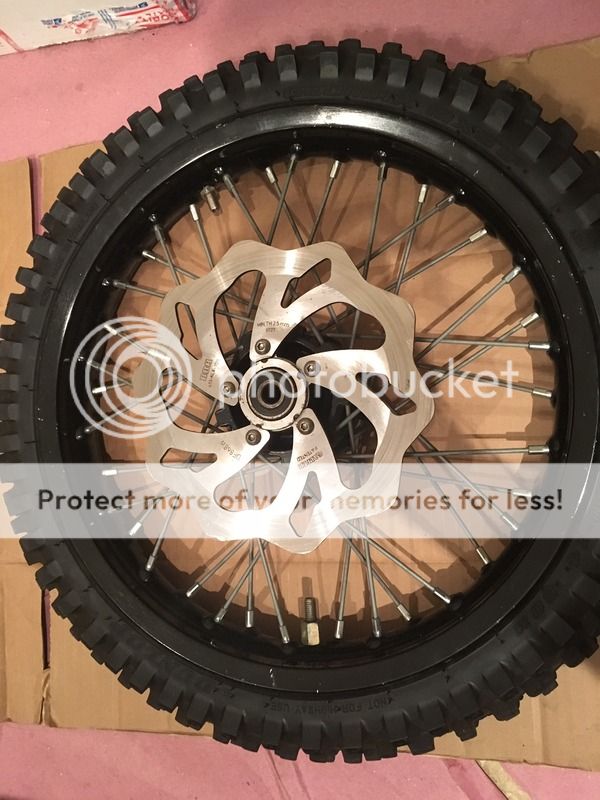 Faba wheel with galfer rotor | PlanetMinis Forums