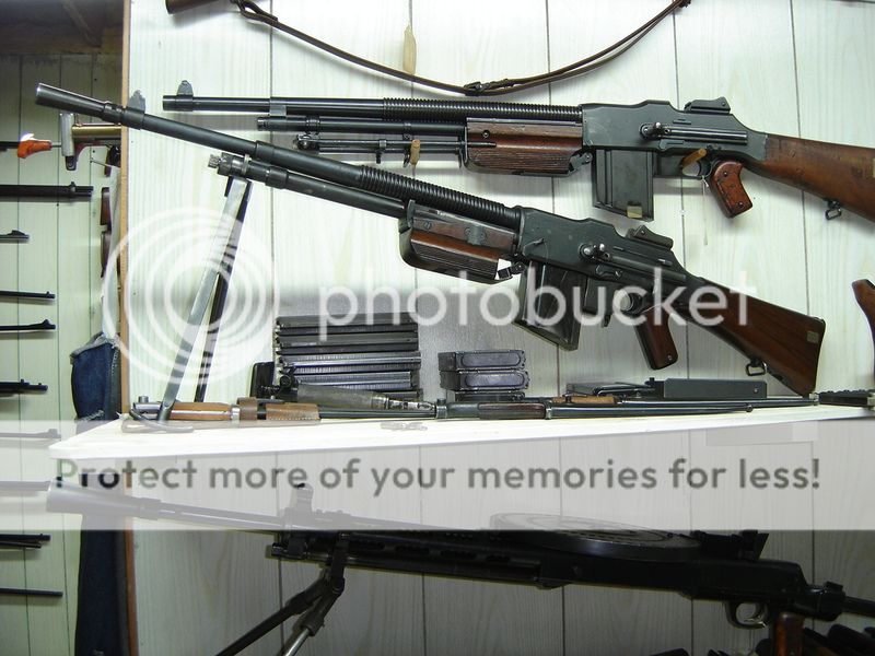 Belgian Fusil Mitrailleur Mod le 1930 (FN M30 Automatic Rifle - BAR ...